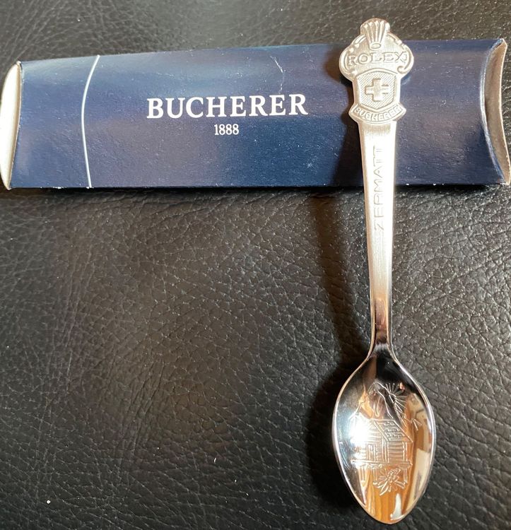 Löffel Bucherer Rolex Zermatt | Kaufen auf Ricardo