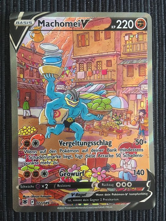 Pokemon Machomei V Alternative Astral Radiance Deutsch (Neu (gemäss Beschreibung)) in Wabern für ...