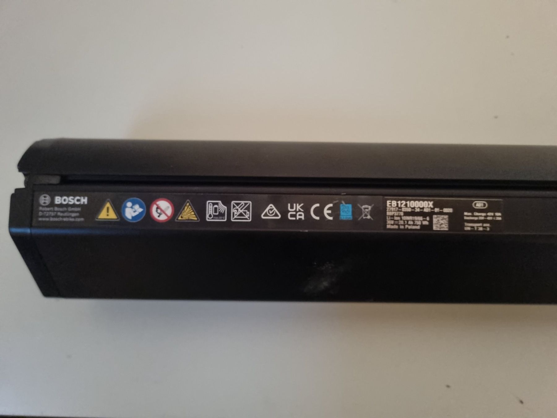 Bosch Powertube 750 Smart System Batterie E-Bike (D'occasion) à Avully ...