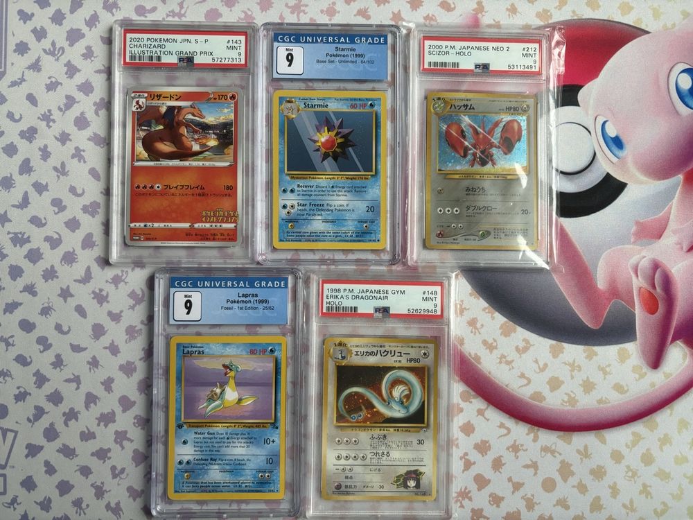 Pokemonkarten Sammlung PSA / CGC 9 (Neu (gemäss Beschreibung)) in Aarau ...