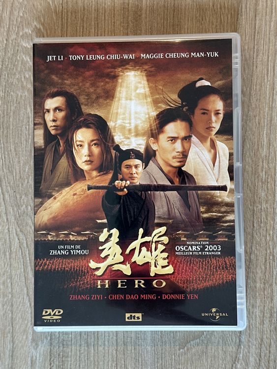 Hero DVD Film de Zhang Yimou avec Jet Li - Super Film! (D'occasion) à ...
