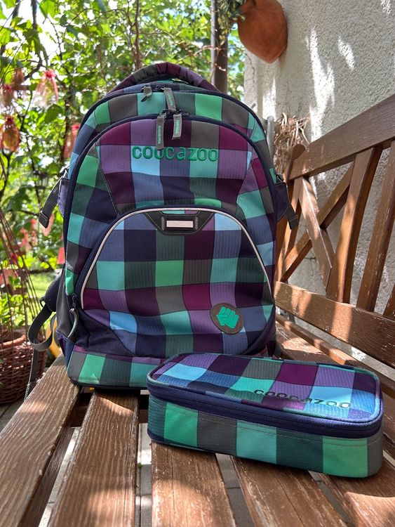 Schulrucksack mit Etui von Coocazoo (Gebraucht) in Rüfenach AG für CHF ...