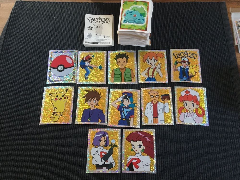 Pokemon Topps Sticker Sammlung Masterset (Neu (gemäss Beschreibung)) in ...