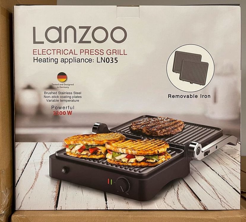 LANZOO "Paninigrill" 2200W (Neu und originalverpackt) in Reiden für CHF ...