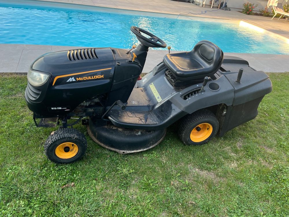 McCulloch Tractor Lawnmower | Kaufen auf Ricardo
