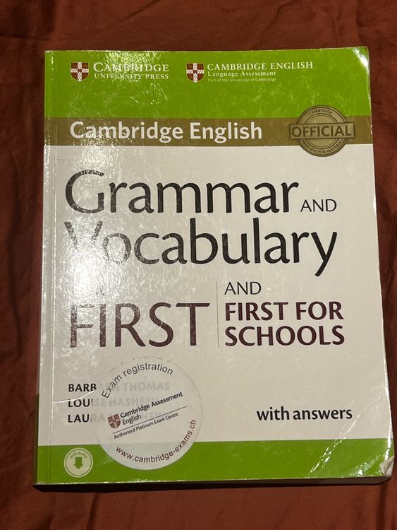 Cambridge English Grammar und Vocabulary First | Kaufen auf Ricardo
