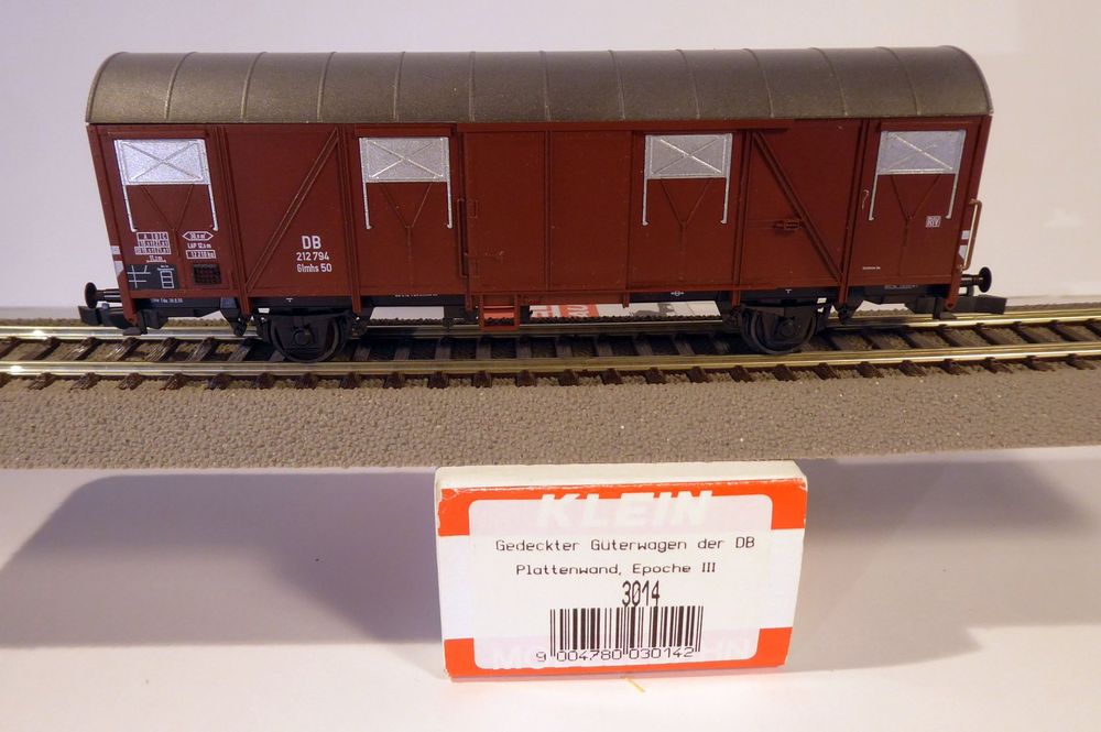 Klein Modellbahn 3014 gedeckter Güterwagen DB | Kaufen auf Ricardo