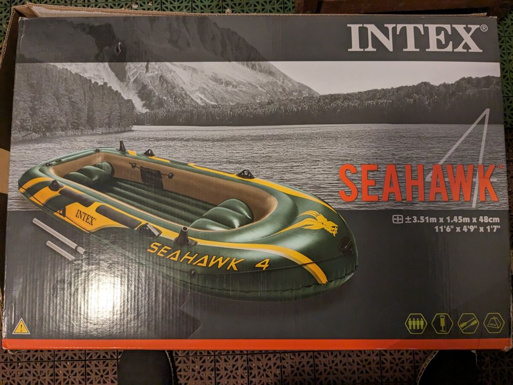 Gummiboot Intex Seahawk 4 | Kaufen auf Ricardo