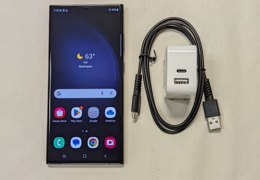 Samsung Galaxy S23 Ultra SM-S918U – 256 GB – Phantomschwarz (Neu und ...