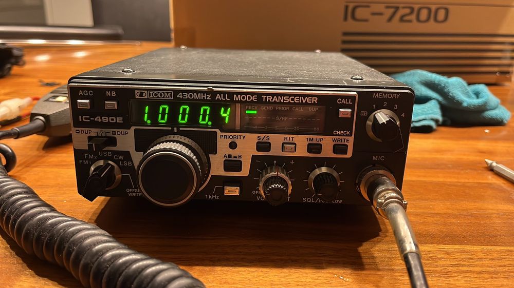 iCOM Transceiver 430 MHz All Mode IC-490E | Kaufen auf Ricardo