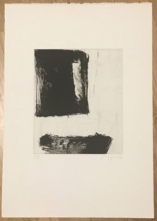 Heinz EGGER (1937) Sehr Seltener Radierung Handsigniert (Gebraucht) in Root für CHF 15 – mit ...