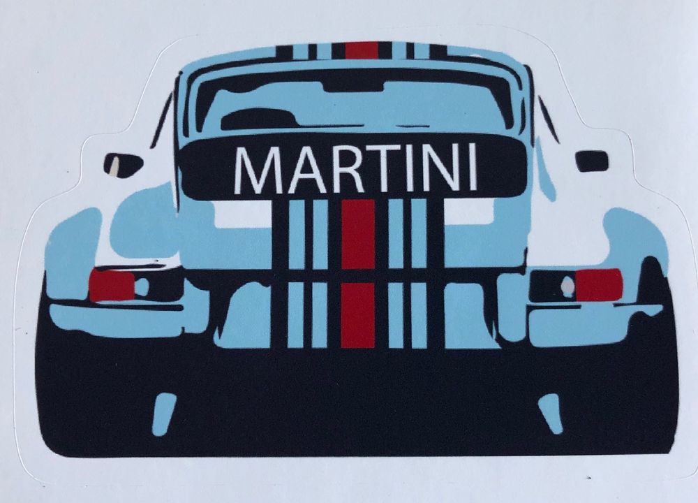 Porsche Martini Sticker, Aufkleber (Neuf (Voir description)) à pour CHF ...