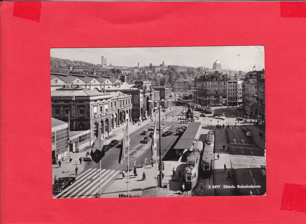 Zürich-Bahnhofplatz-Oldtimer-belebt (Gebraucht) in St. Peterzell für CHF 2 – mit Lieferung auf ...