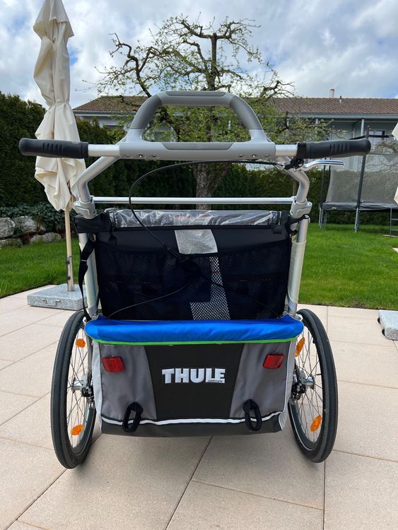 Thule Chariot CX2 mit Joggingset, Steckachsen und Kupplung (Gebraucht ...