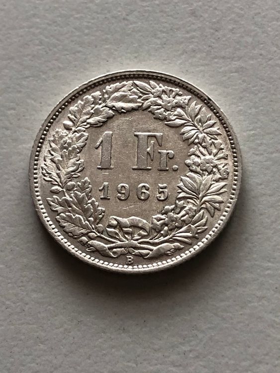 1 Fr. 1965 (Gebraucht) in Schötz für CHF 2.8 – mit Lieferung auf Ricardo kaufen