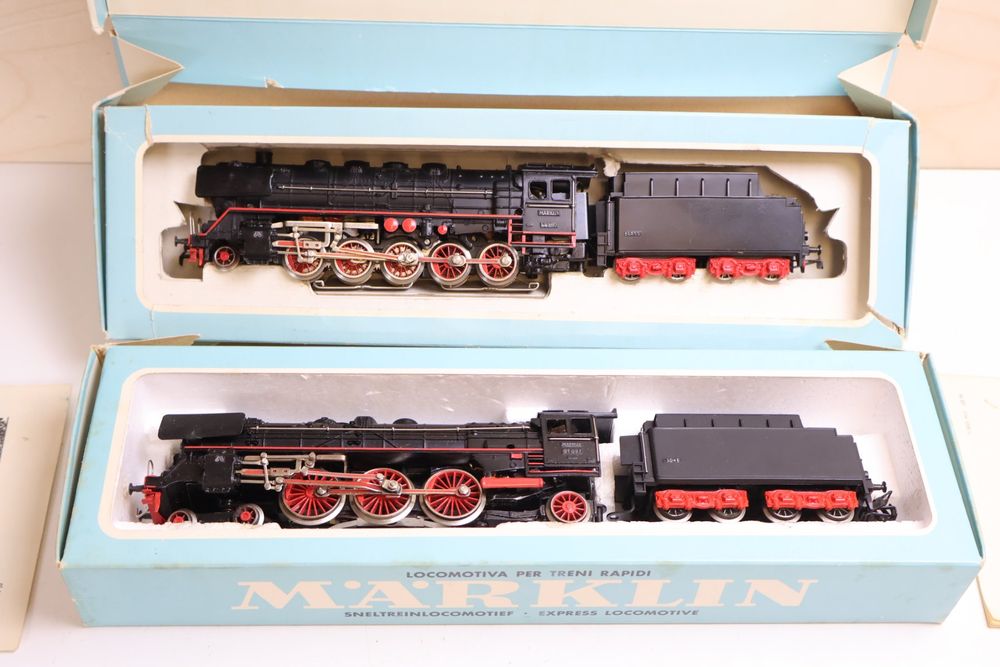Märklin 2 x grosse Dampflok 3048 + 3027- Top Modelle H0 (Gebraucht) in ...