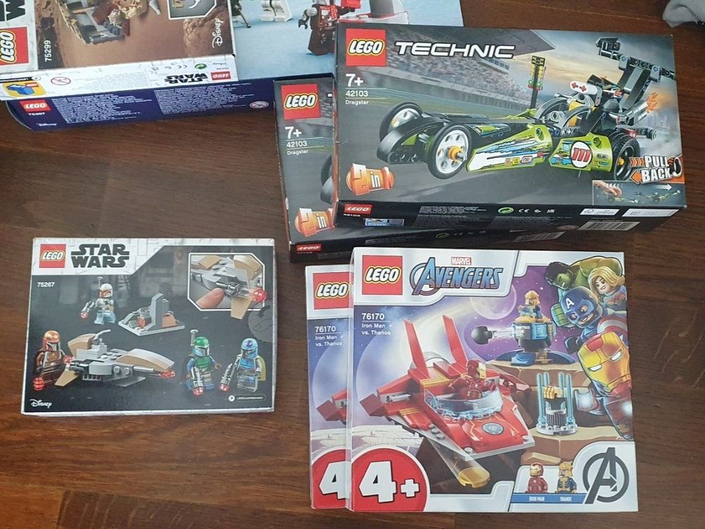 Grosse NEUE Lego-Sammlung Star Wars Mario Nintendo Marvel | Kaufen auf ...