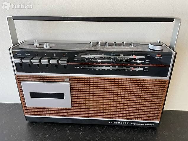 Telefunken bajazzo record 101, Antiquität (Gebraucht) in Dübendorf für ...