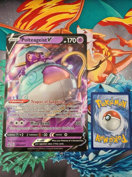 XXL Pokemon Karte - Polteageist V | Kaufen auf Ricardo