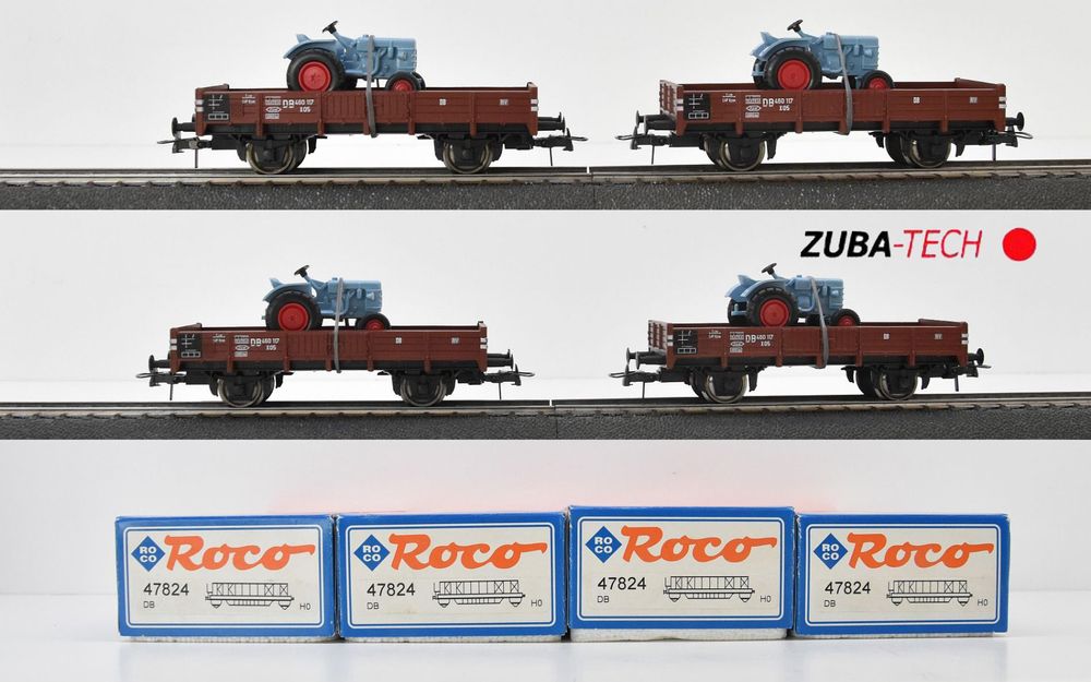 Roco 4x Güterwagen der DB H0 GS mit OVP | Kaufen auf Ricardo
