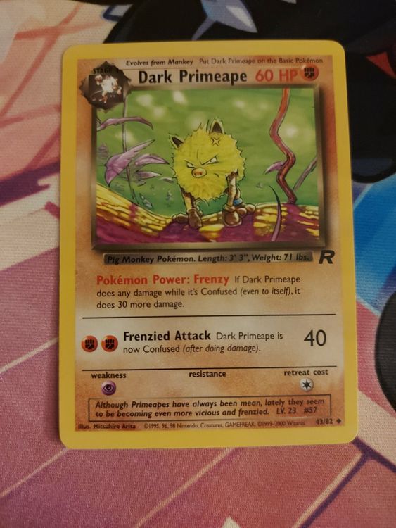 Dark Primeape 43/82 Team Rocket | Kaufen auf Ricardo