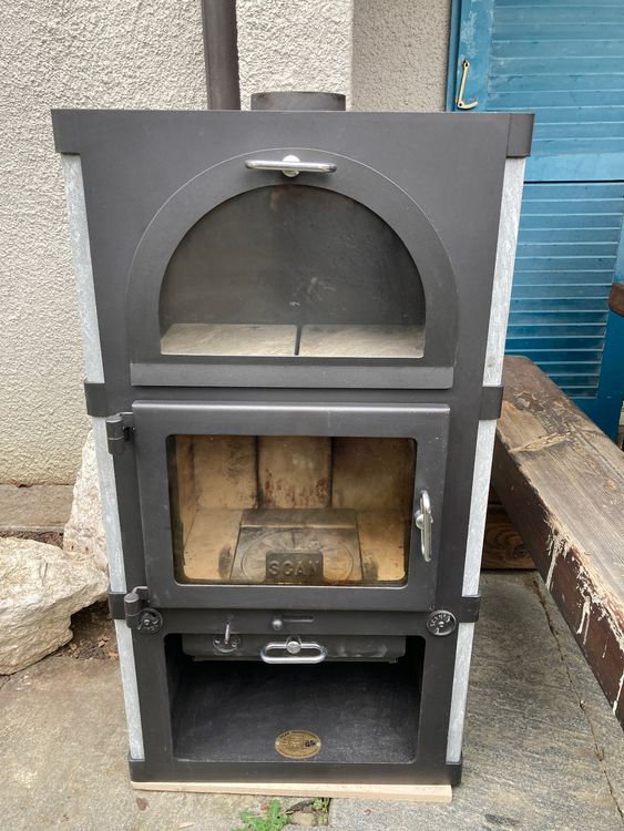 SCAN OFEN SCHWEDENOFEN HOLZOFEN STEINOFEN CHEMINÉ KAMIN (Gebraucht) in ...