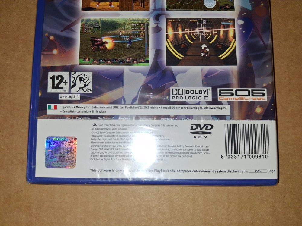 Raw Danger! + Wild Arms 4 - 2 PS2 Games - NEU & SEALED (Neu und ...