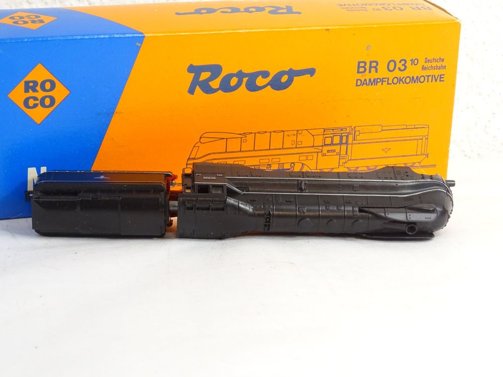 Roco 23203 Dampflok BR03 1050, Schwarz, DR, Spur N, OVP (39) (Gebraucht ...