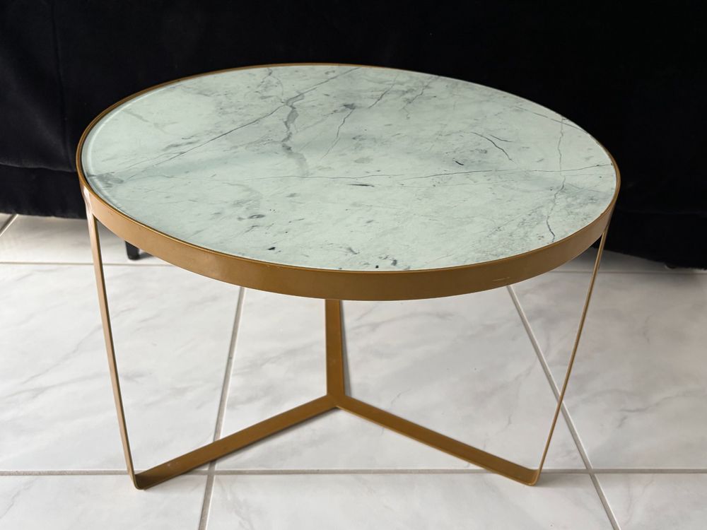 Kare Design Marble Gold Beistelltisch (Gebraucht) in Oberwil BL für CHF ...