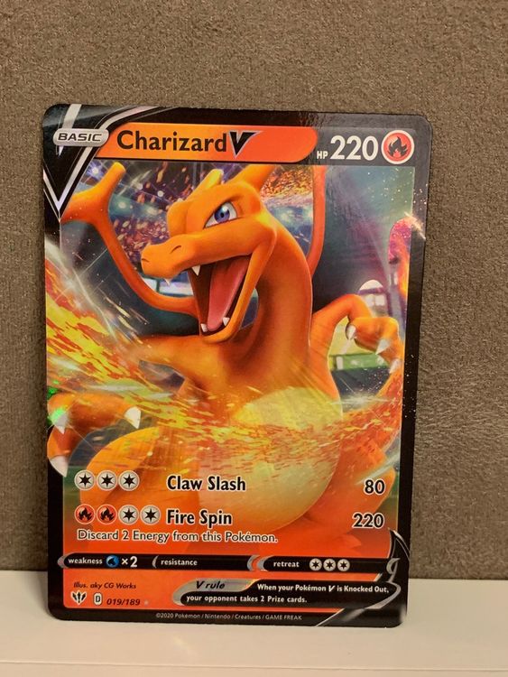 Charizard V ENG Darkness Ablaze Pokemon 019/189 | Kaufen auf Ricardo