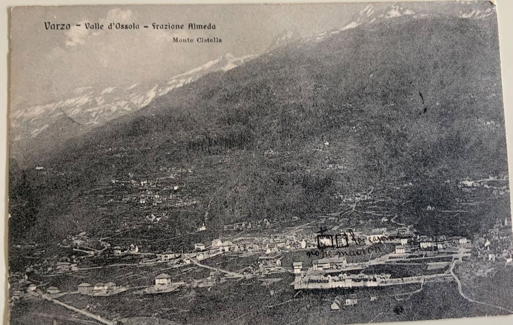 AK Varzo d’Ossola - frazione Almeda - 1914 (Gebraucht) in Crans-Montana ...