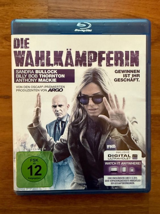 Neuwertige Blu-ray Disc DIE WAHLKÄMPFERIN FSK ab 12 Jahren (Gebraucht ...