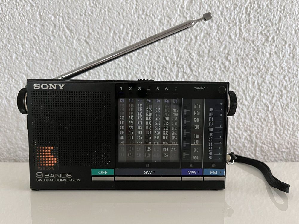 Sony Weltempfänger ICF-4900, 9 Bands SW Dual Conversion | Kaufen auf ...