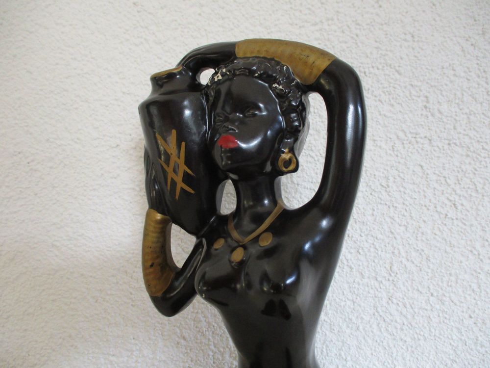 50er 60er Jahre Vintage Keramik Figur Afrika Akt Frau (Gebraucht) in Erschwil für CHF 29 – mit ...