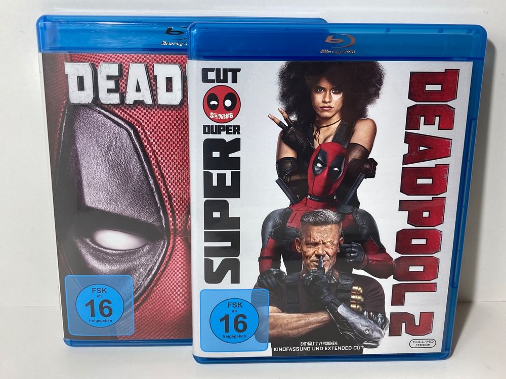 Deadpool 1&2 Blu Ray (Gebraucht) in Wilderswil für CHF 8.9 – mit ...