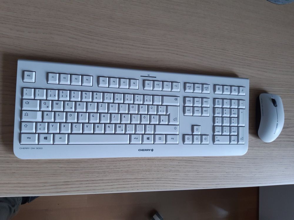 Cherry Tastatur und Maus Set DW 3000, Funk-Signalübertragung (Gebraucht ...