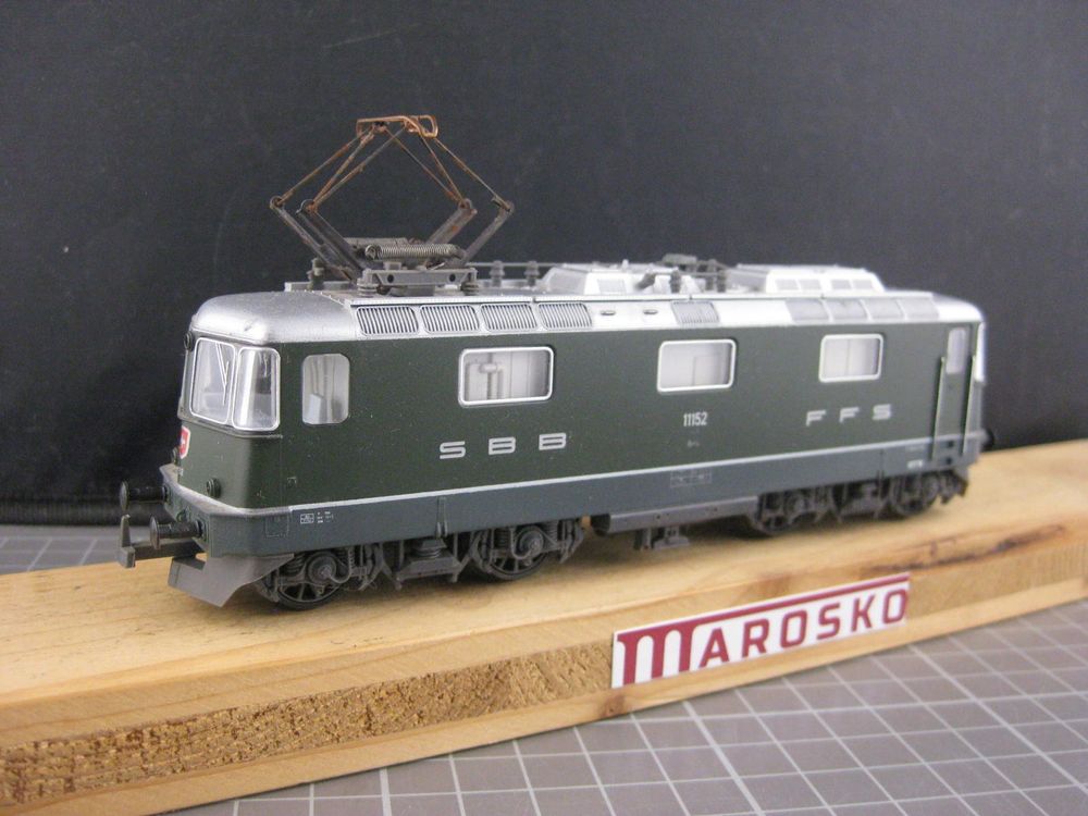 Lima SBB Re 4/4 II grün, Zahnräder sind i.O., ohne OVP, 1x m (Gebraucht) in Malters für CHF 62 ...