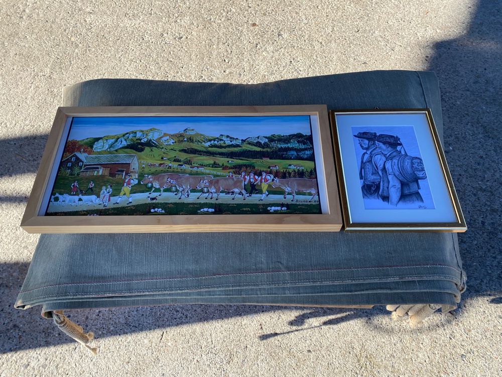 2 sehr schöne Appenzeller Bilder (Gebraucht) in Feldbach für CHF 59 ...