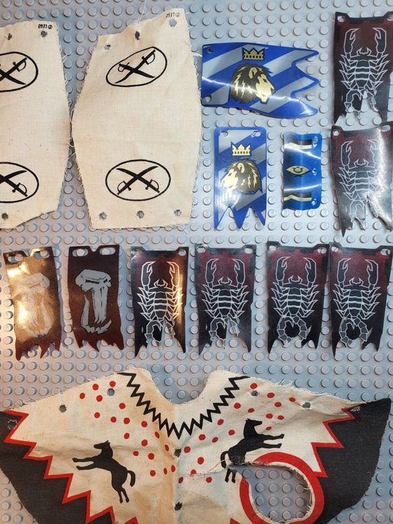 Wimpel, Flaggen, Wappen, Banner,Flügel, Lego Castle, Western | Acheter ...