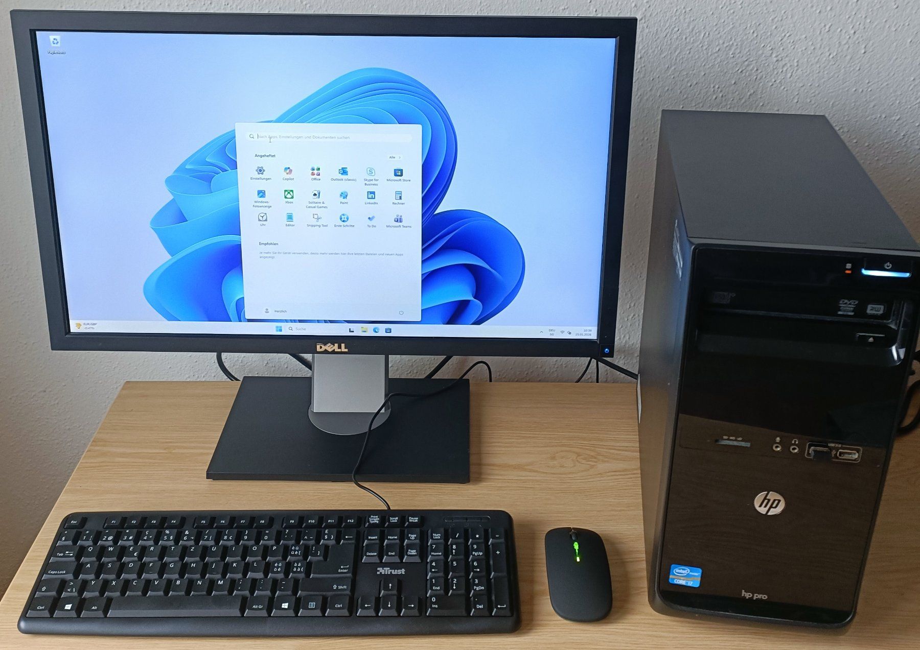 PC SET HP, WiFi+BT, SSD+HDD, Windows 11, Office 2021 (Gebraucht) in ...