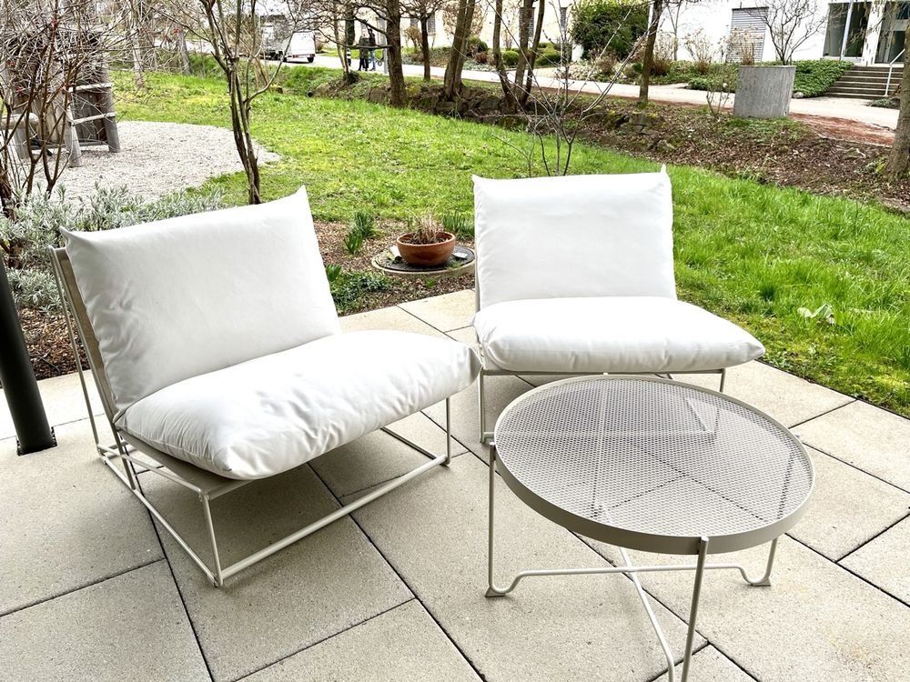 IKEA Havsten 2er-Sofa / 2 Sessel inkl. Tisch (Gebraucht) in Männedorf ...