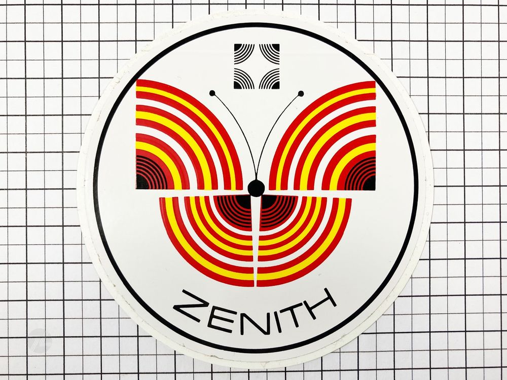 ZENITH Aufkleber Sticker Abziehbild Kleber Vintage 70s | Kaufen auf Ricardo