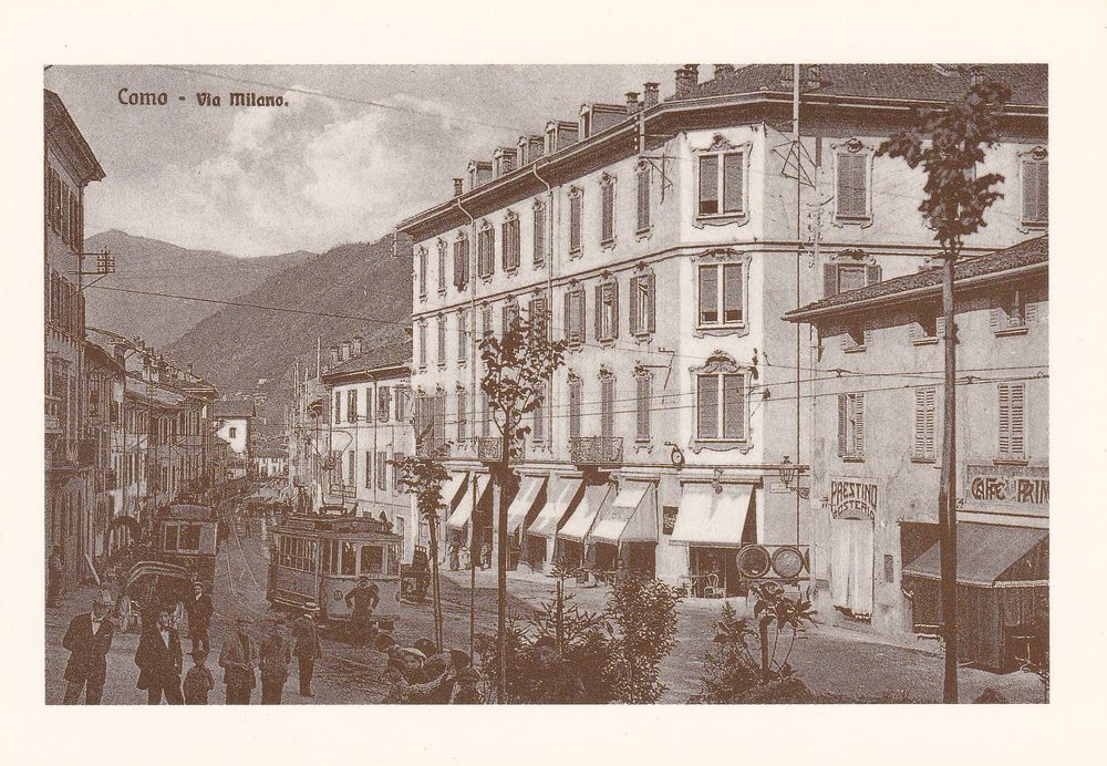 Italien Tram Strassenbahn Como Via Milano REPRO (Gebraucht) in Luzern ...