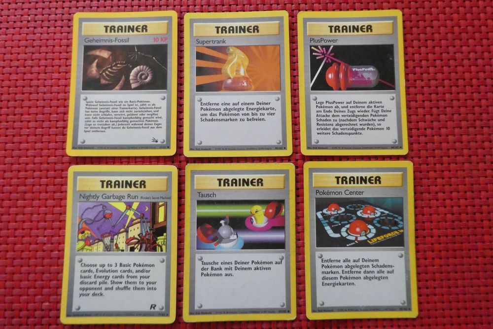 Pokémon TRAINER-Set 6 Stück (Gebraucht) in Au ZH für CHF 29 – mit ...