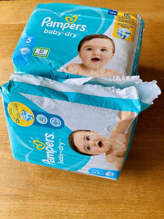 Pampers Baby-dry Gr. 5 (11-16 kg) | Kaufen auf Ricardo