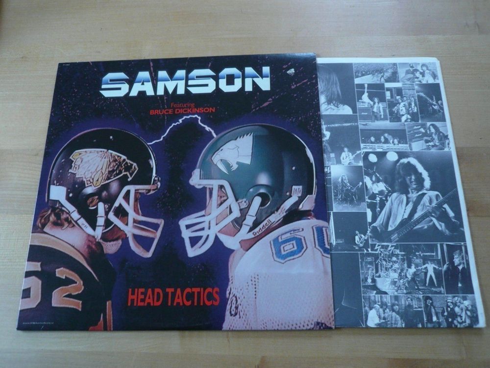 SAMSON (Bruce Dickinson) Head Tactics ST12467 - Iron Maiden | Kaufen ...