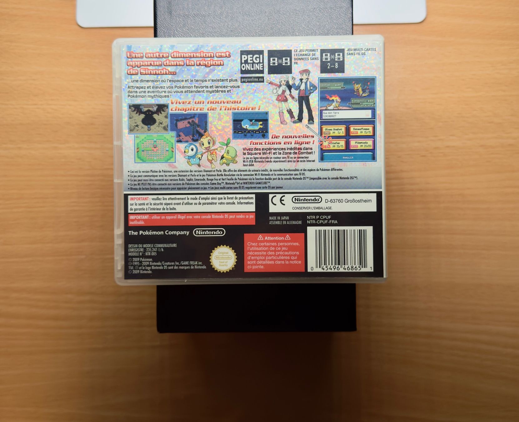 POKÉMON VERSION PLATINE 🇫🇷 - Nintendo - Nintendo DS - FRA (D'occasion ...