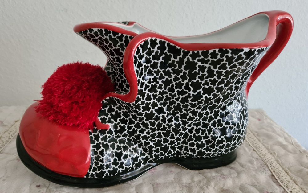 Tigerfinkli Original Pflanzschuh Porzellan gross (Gebraucht) in ...