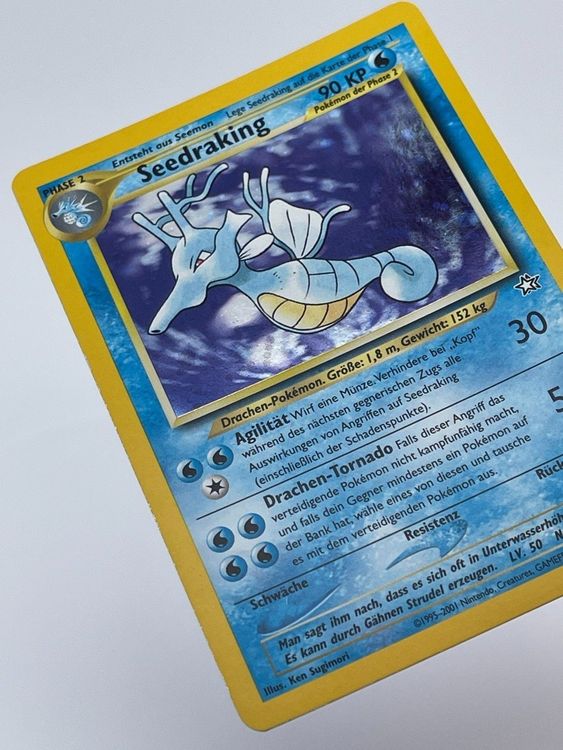 Seedraking 8/111 Holo Rare Pokémon Neo Genesis (Neu (gemäss ...