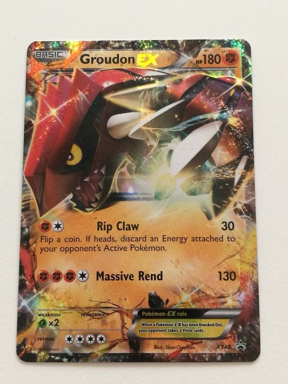 Groudon EX - XY42 - Ultra Rare | Acheter sur Ricardo